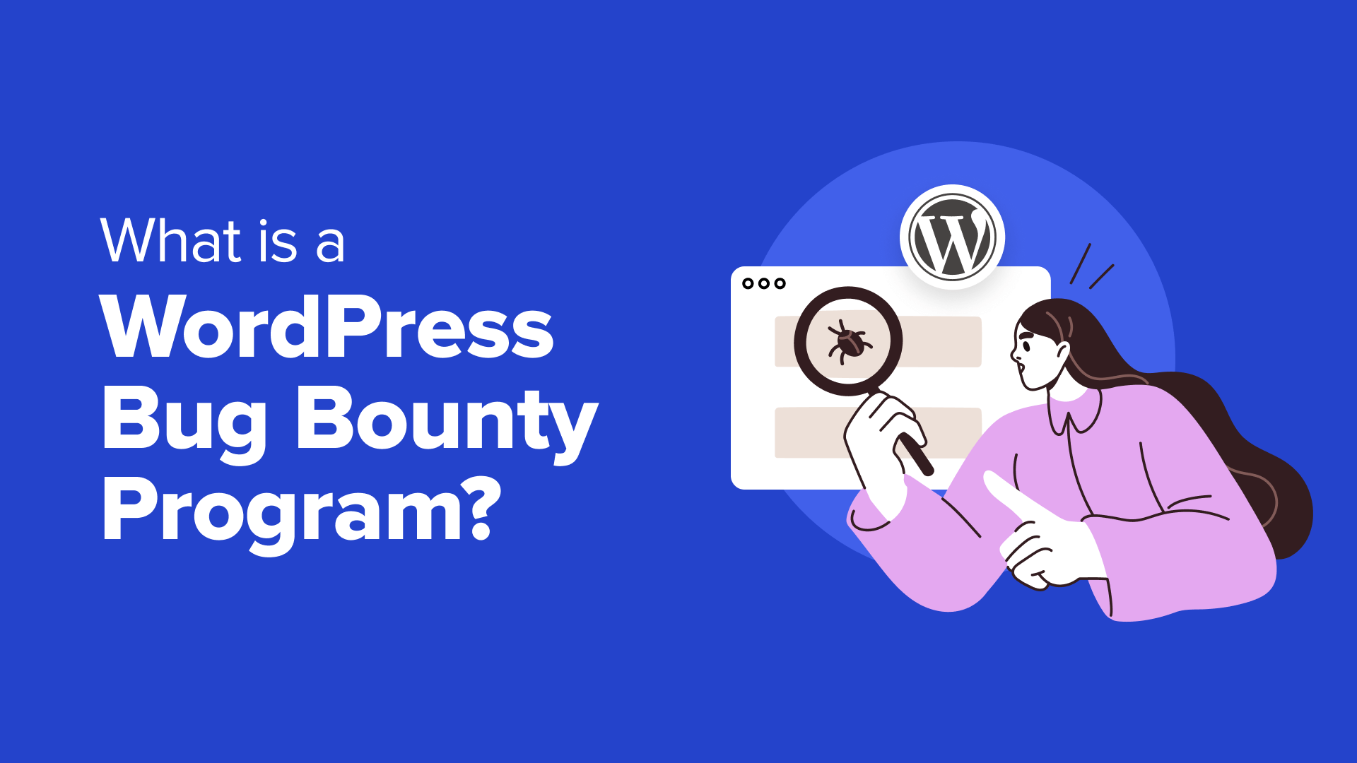 What Is a WordPress Bug Bounty Program? (& How to Get Involved ...